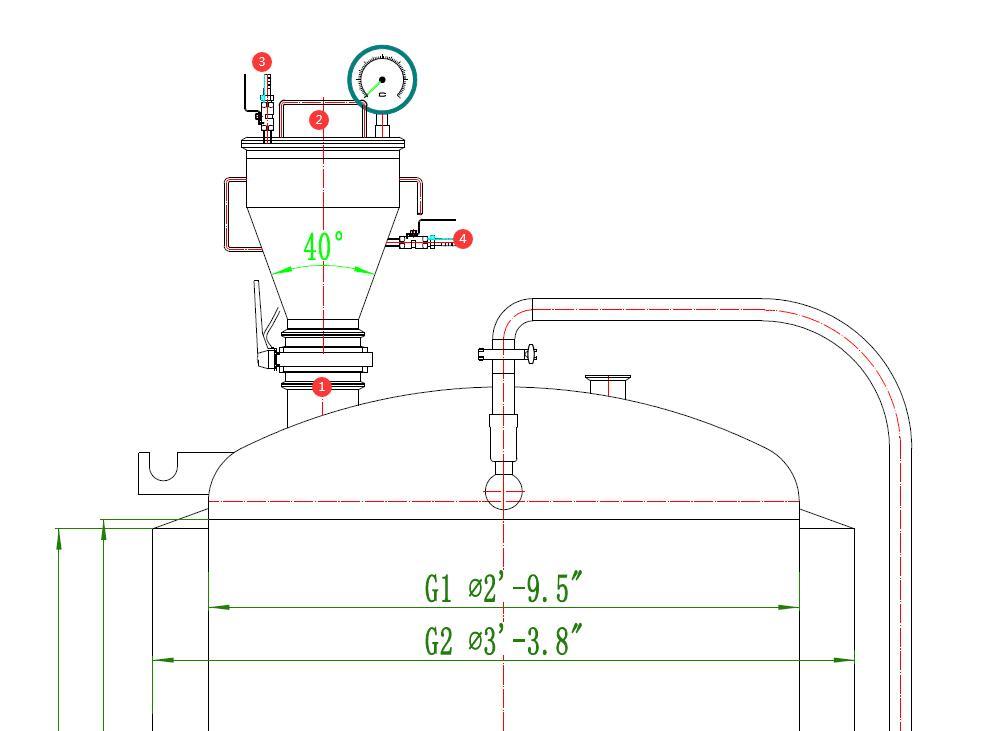Dry hopping in Tiantai beer fermentation tank to create tropical fruity ...