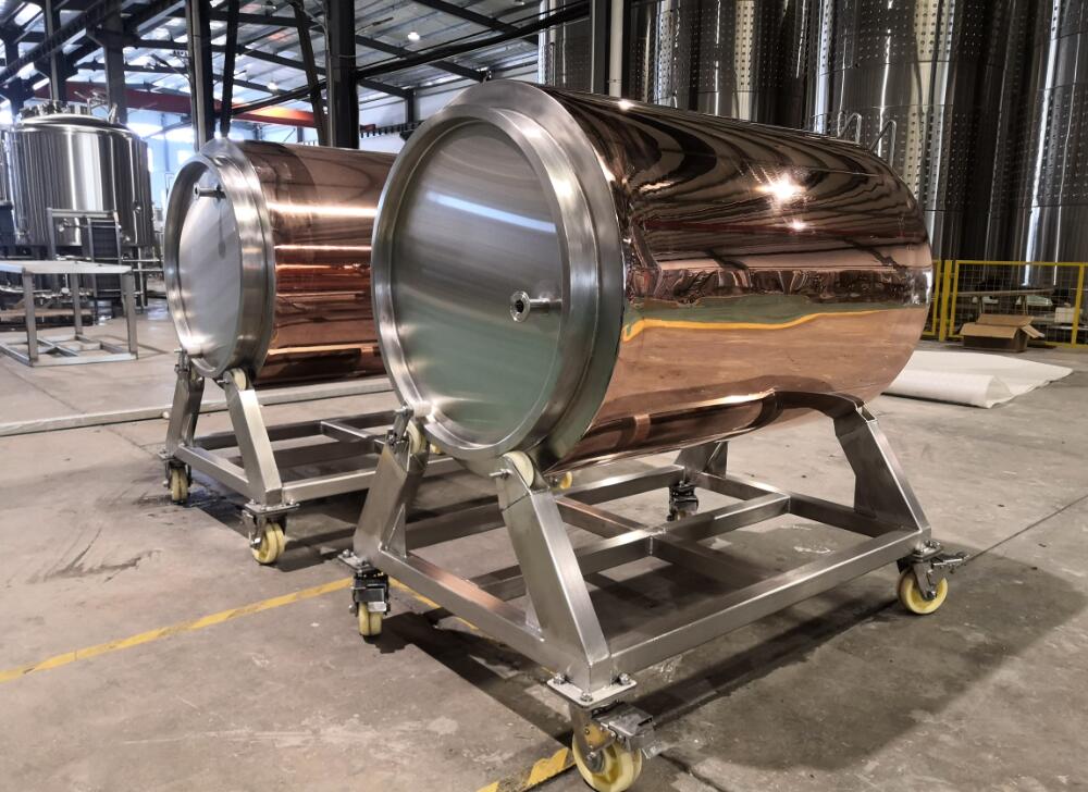 350l 500l 1000l 1500l Brandy wine fermentation tank ship to Argentina ...