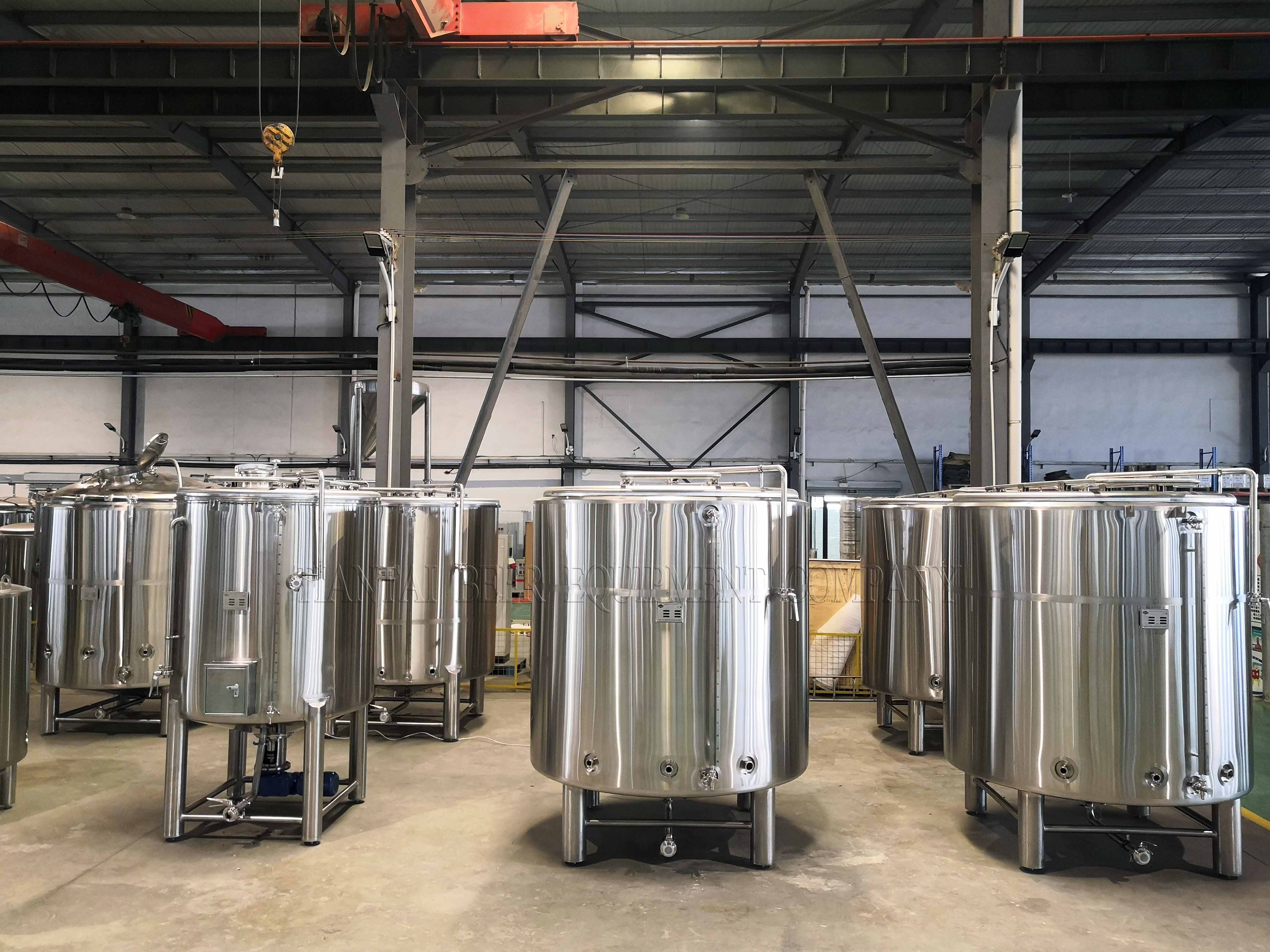 Completely 4000l Kombucha brewing project made by Tiantai | TIANTAI® 1 ...