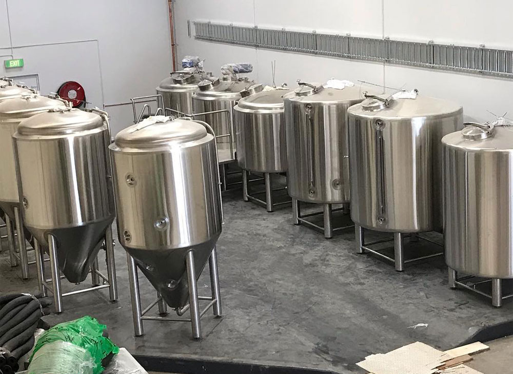 1000L Microbrewery Setup In Australia | TIANTAI® 1-200hl Micro Beer ...