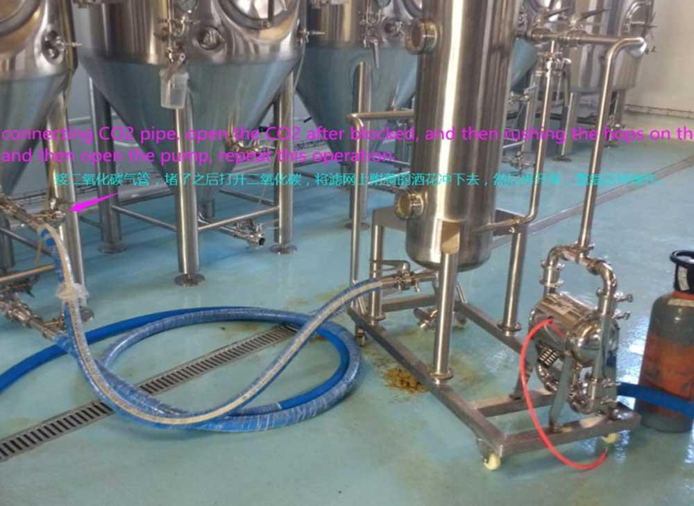 How to Use Hop Gun | TIANTAI® 1-200hl Micro Beer Brewery Brewing Equipment
