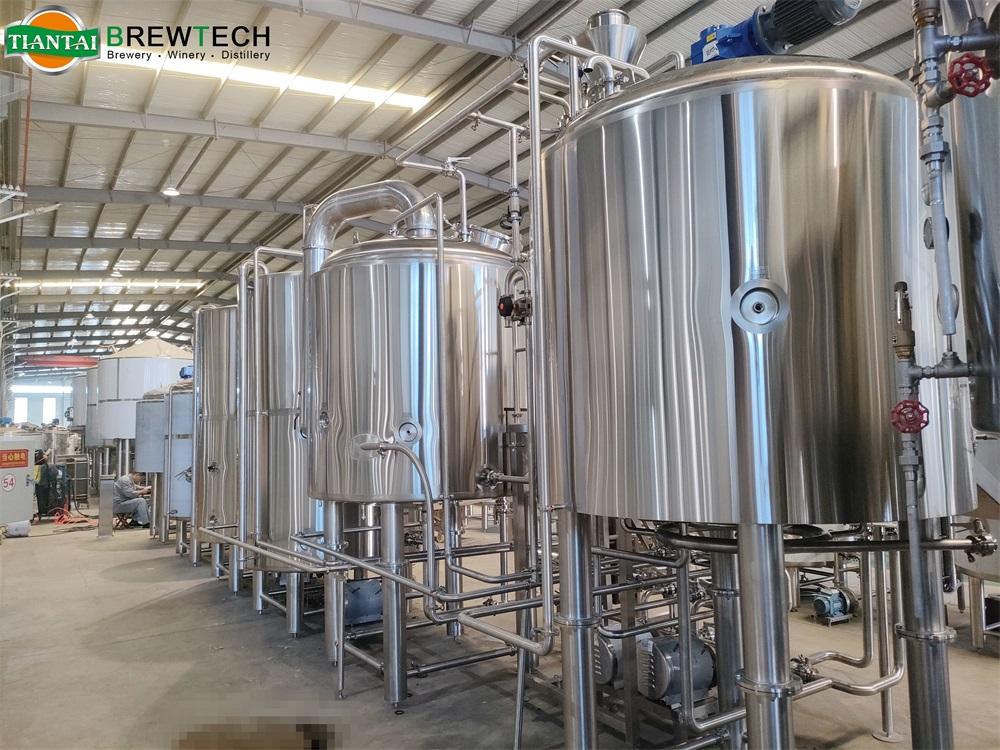 Tiantai 15HL microbrewery system built in Canada | TIANTAI® 1-200hl ...