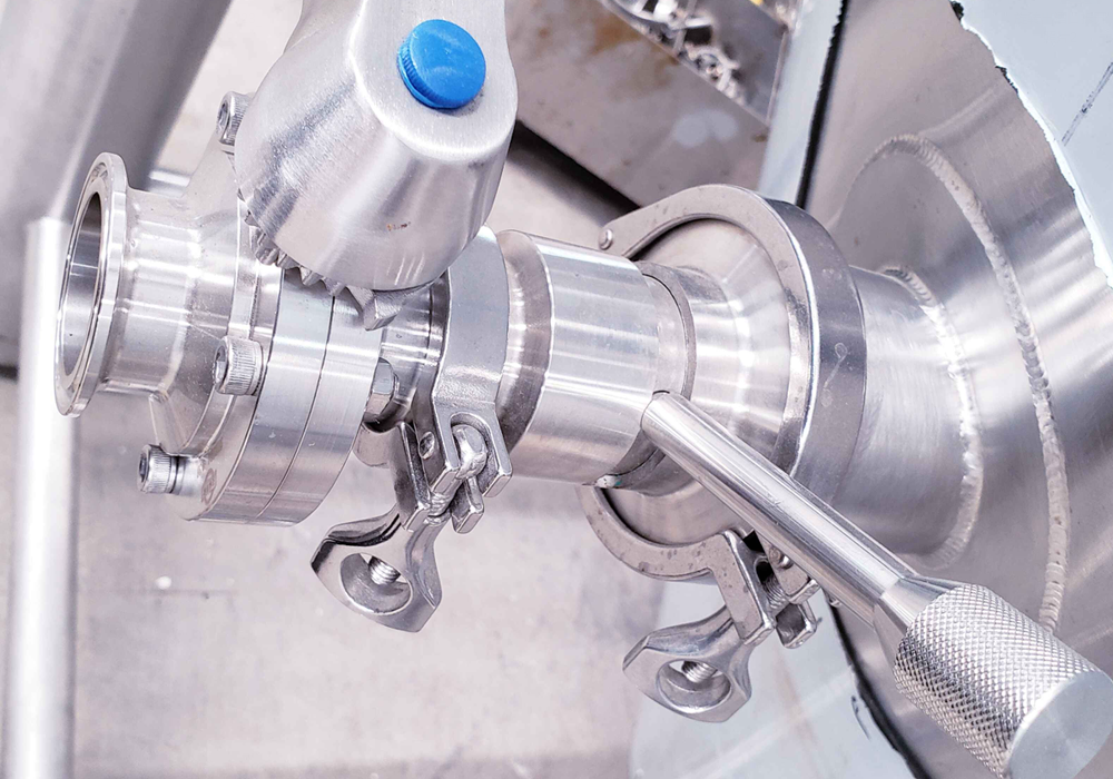 How to use racking arm in your unitank? | TIANTAI® 1-200hl Micro Beer ...