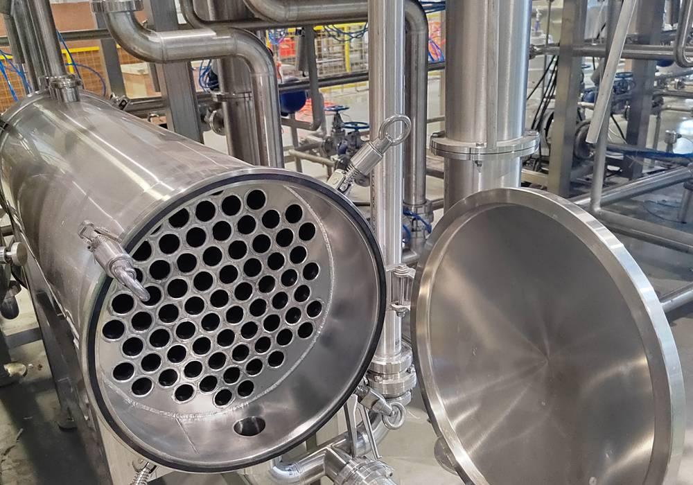 What is the function of tubular heat exchanger in a brewery? | TIANTAI ...