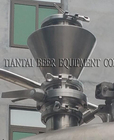 Dry hop with pressure holding device on fermenter | TIANTAI® 1-200hl ...