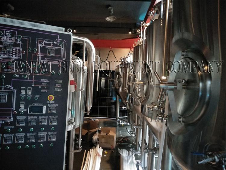 1000L 3 vessel brewery system made from Tiantai company | TIANTAI® 1 ...