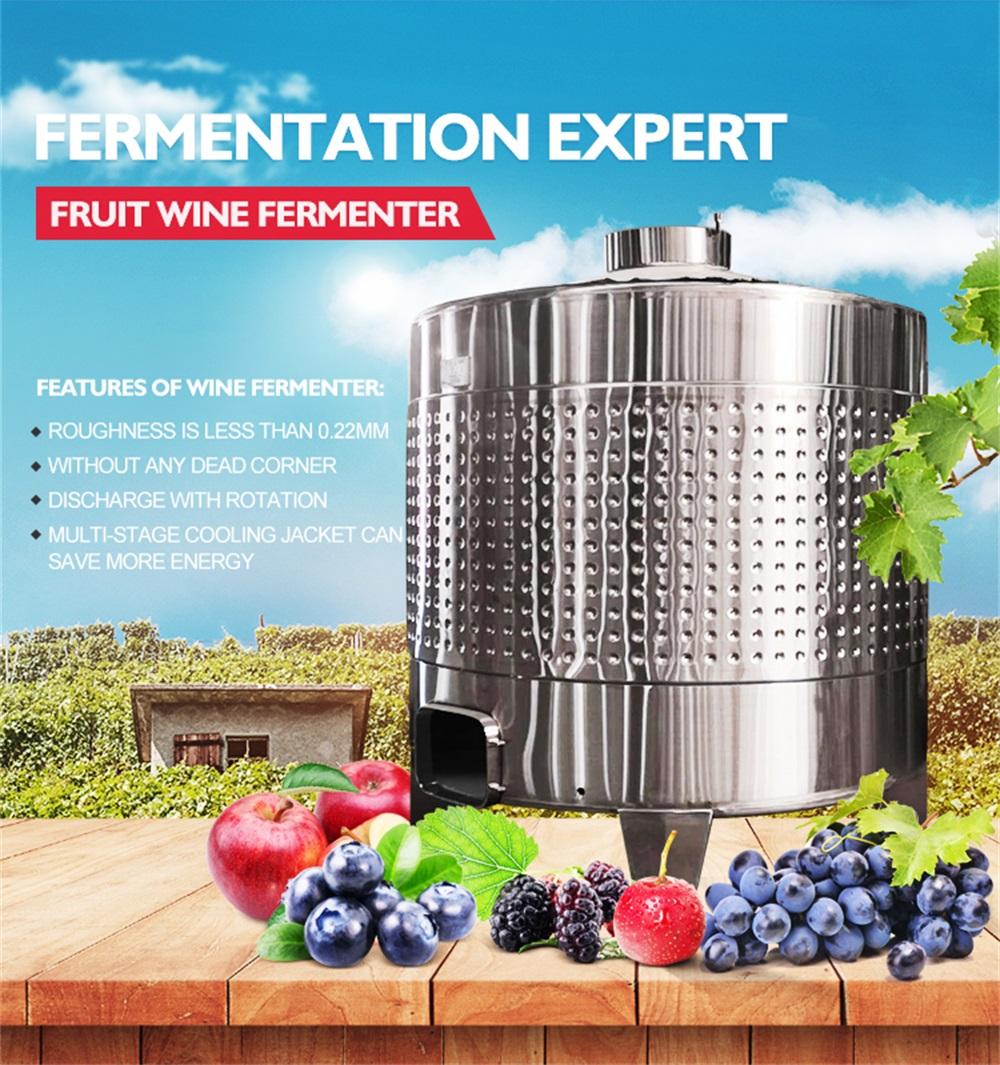 TIANTAI 1000 Liters Complete Winery System Using Juice | TIANTAI® 1 ...